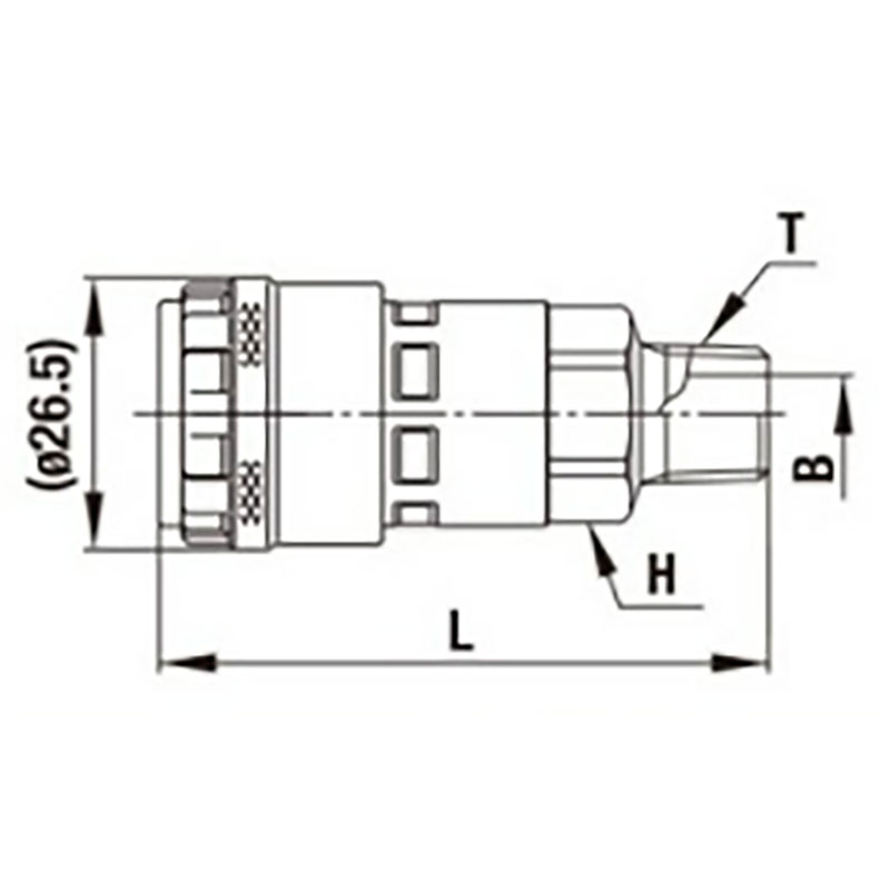 ワンタッチカプラ ソケット めねじ取付用R1/4 | 200-20SM | 工具の通販 FINE PIECE デリバリー｜自動車の整備機器・用品・システムがネットでお得に仕入れできる業者向け ...